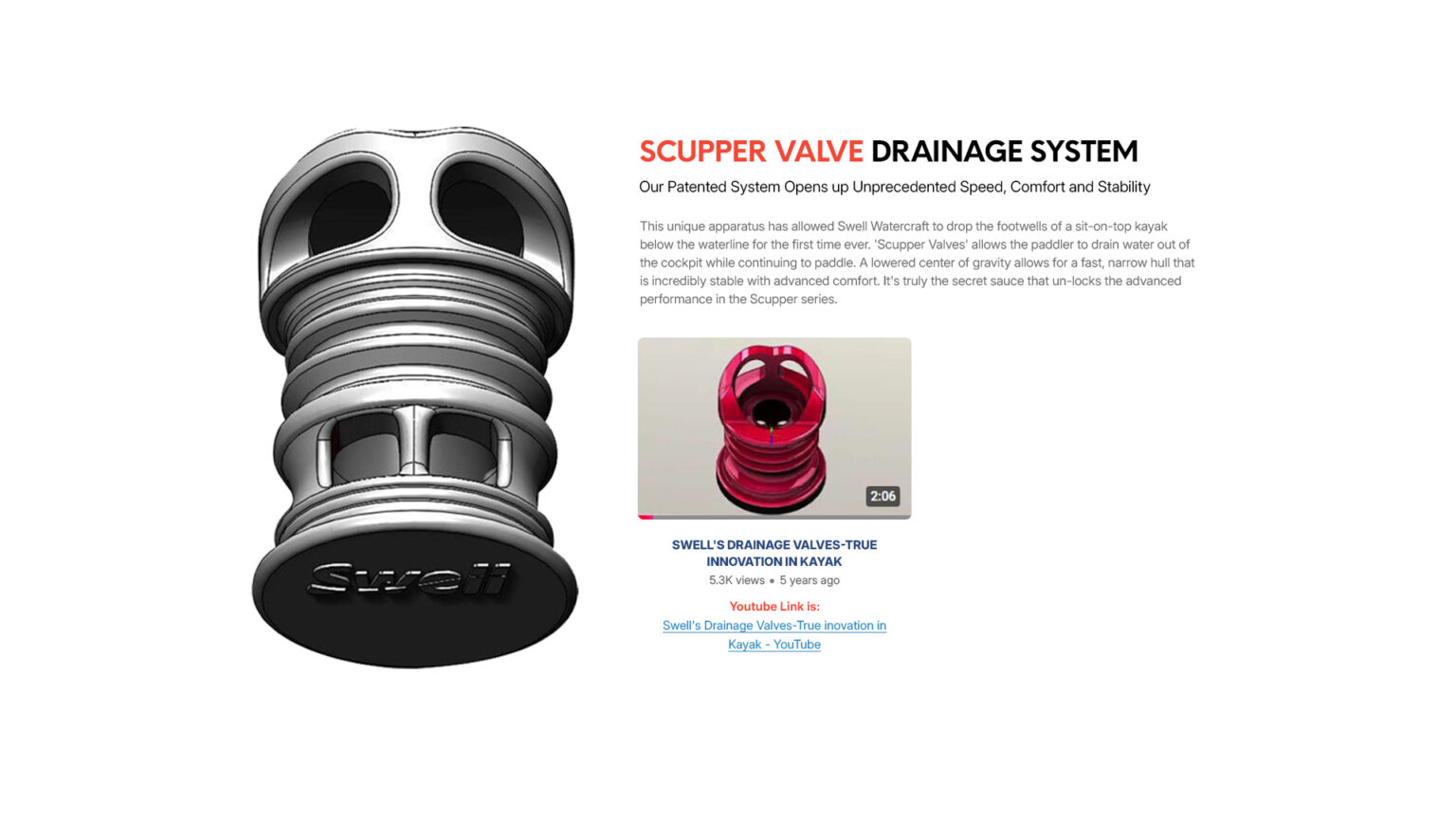 Scupper 14 - Sit On Top Kayaks - Swell Watercraft sit on top kayak